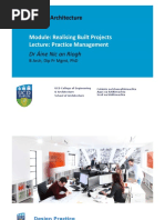 RIAI Architectural Work Stages Guide | PDF | General Contractor | Architect