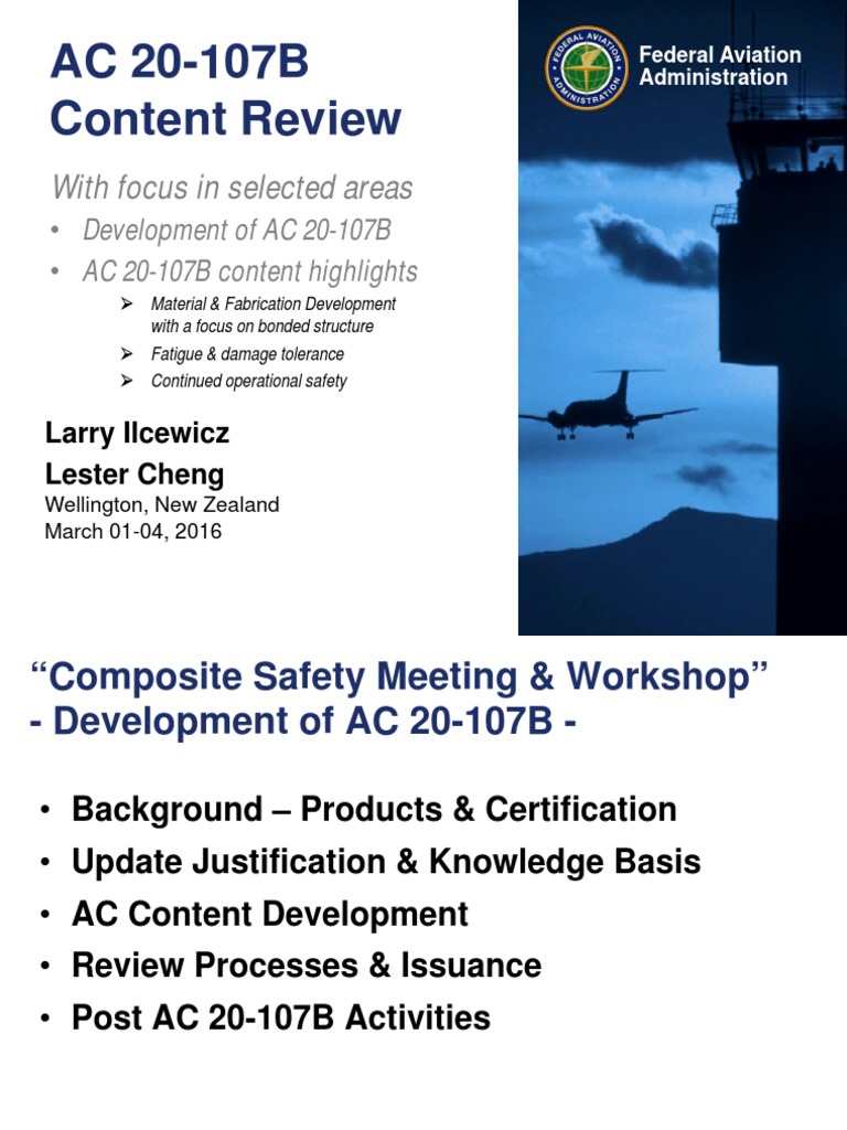 FAA AC-Content | PDF | Federal Aviation Administration | Composite Material
