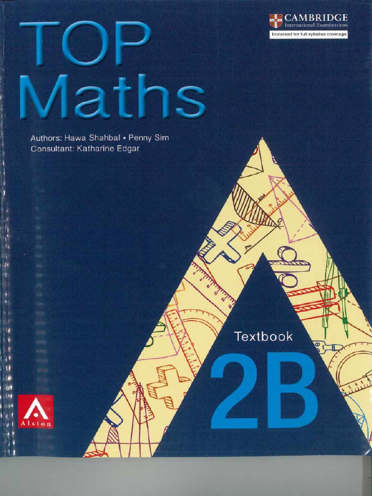 Top Maths Textbook 2b-Compressed | PDF