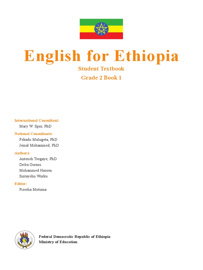 English For Ethiopia: Student Textbook Grade 2 Book 1 | PDF | Classroom ...