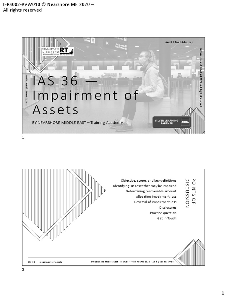 IAS 36 - Impairment of Assets - 2020 | PDF | Intangible Asset ...