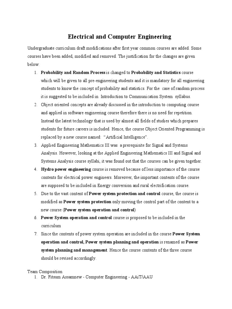 Electrical and Computer Engineering | PDF | Electronics | Engineering