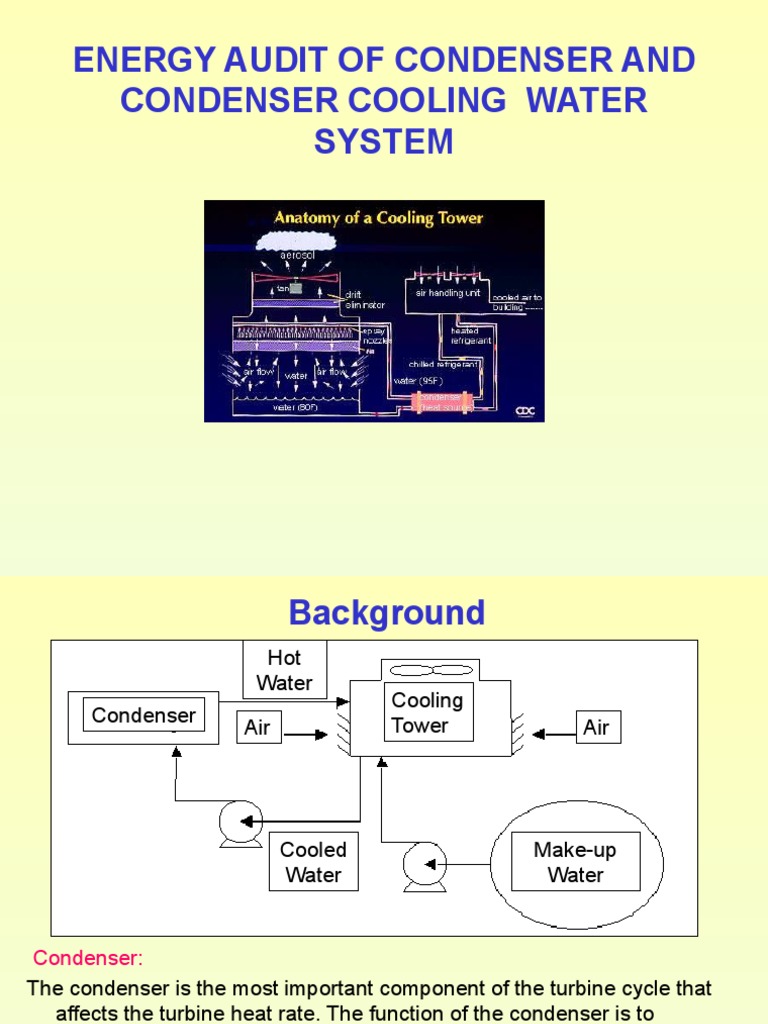 Energy Audit of Cooling Water System | PDF | Pump | Air Conditioning