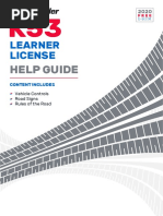 Learner Driver Manual | PDF | Driver's License | Traffic