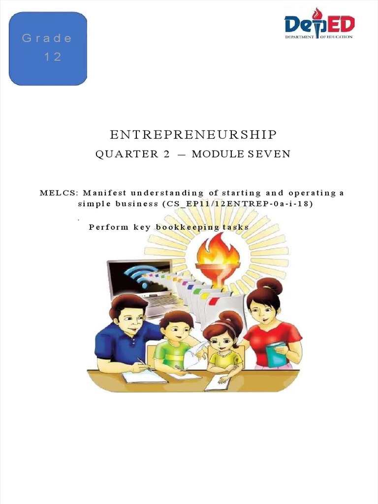 PDF Module 7 2nd Quarter Entrep - Compress | PDF | Debits And Credits ...