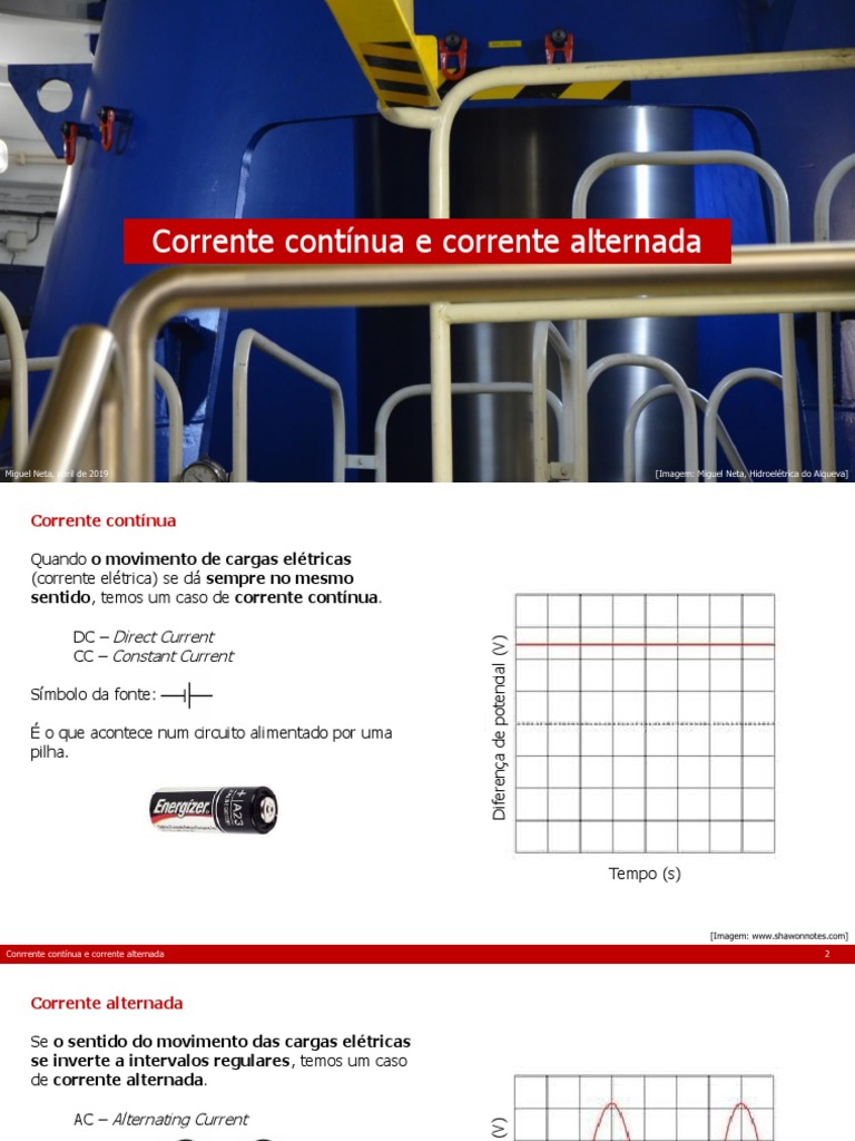 As Principais Diferenças Entre Corrente Contínua E Corrente Alternada