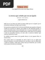 Augusto Monterroso El Dinosaurio | PDF