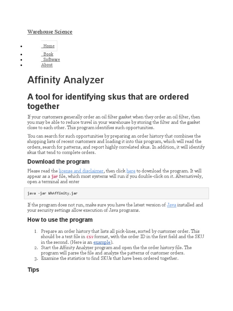 Intsllation Guide - Affinity Analyser | PDF | Software | Computer Science