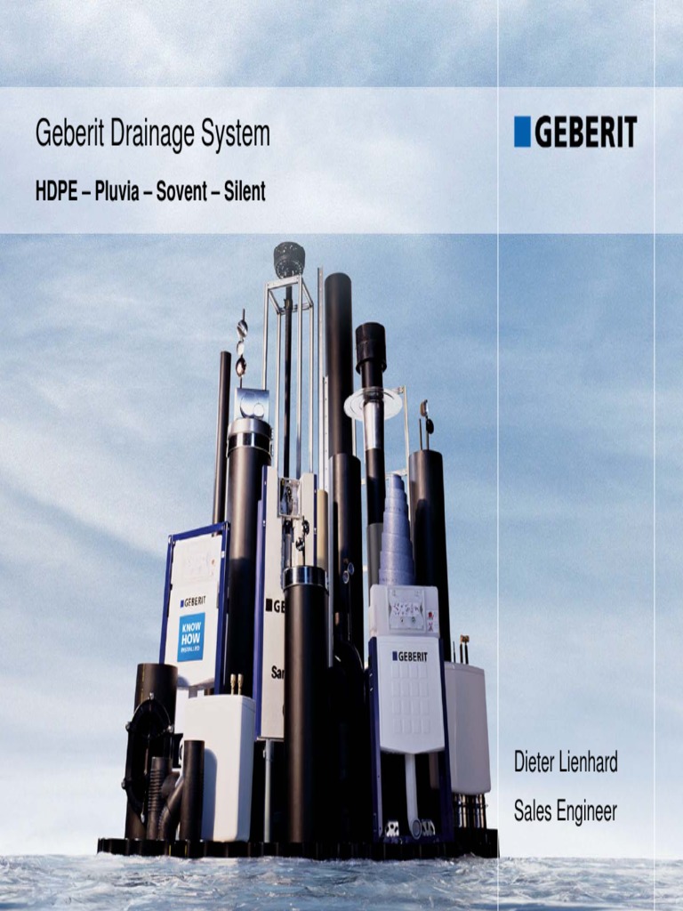 Geberit Drainage Systems HDPE Pluvia Sovent Silent | PDF | Decibel | Noise