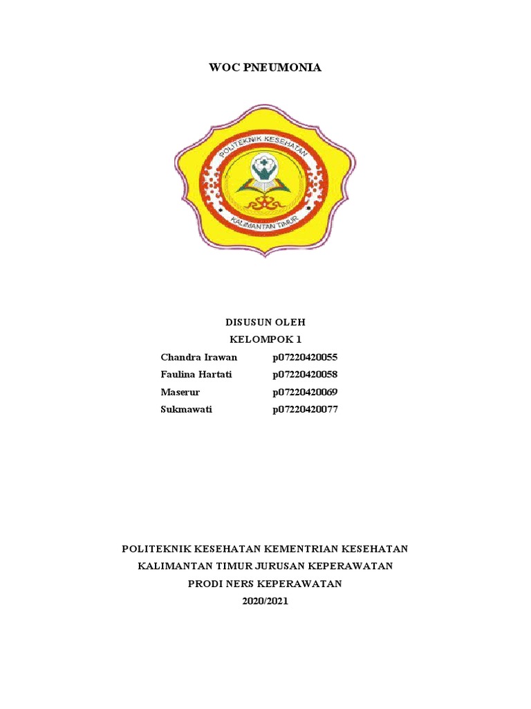 WOC Pneumonia Kel 1 Paser | PDF