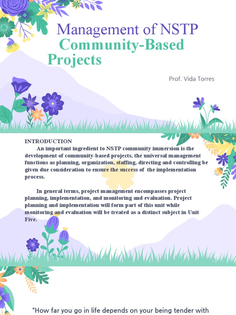 Management of NST P Projects | PDF | Project Management | Evaluation