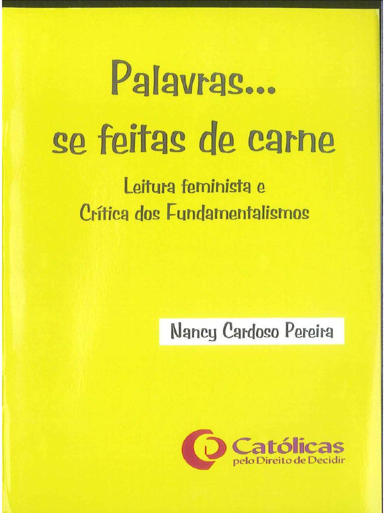 Nancy Cardoso - Palavras-Se-Feitas-Carne | PDF