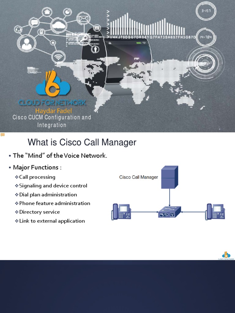 1.0 CUCM Basic Configuration Guide | PDF | Router (Computing ...