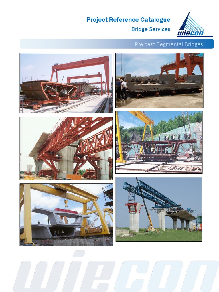 Precast Segmental Bridges - Wiecon | PDF | Precast Concrete ...