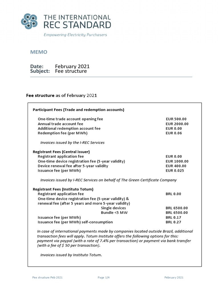 Fee Structure 2021 - V5 | PDF | Market (Economics) | Money