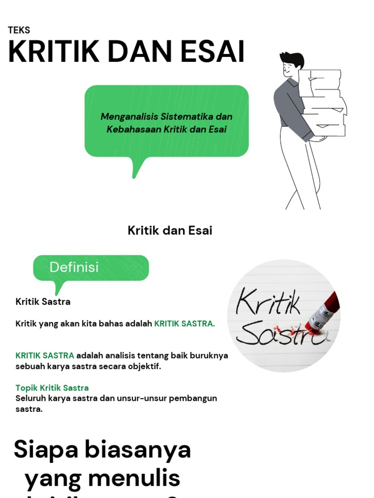 Modul Kritik Dan Esai | PDF