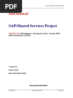 SAP Technical Specification Template | PDF