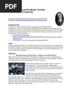 The Ford Production System | PDF | Lean Manufacturing | Operations ...