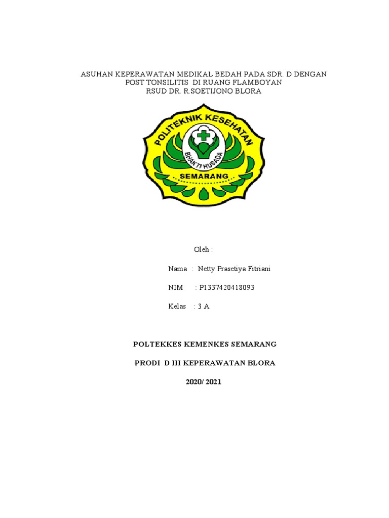 Askep KMB | PDF