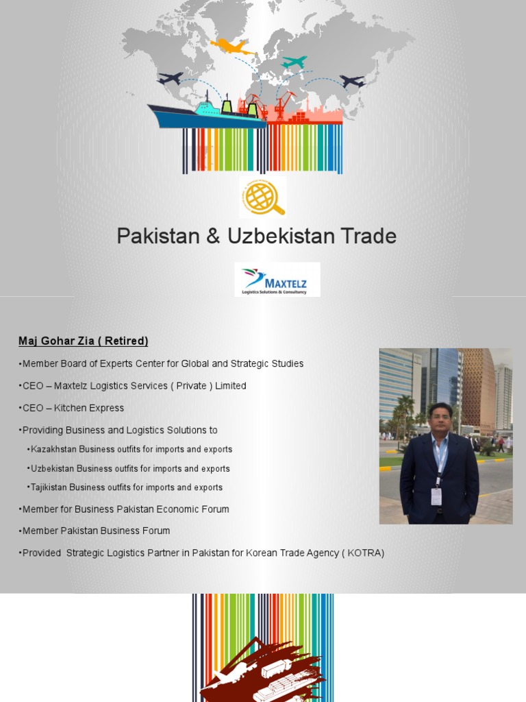 Pakistan and Uzbekistan Trade - Pakistan Embassy in Uzbekistan ...