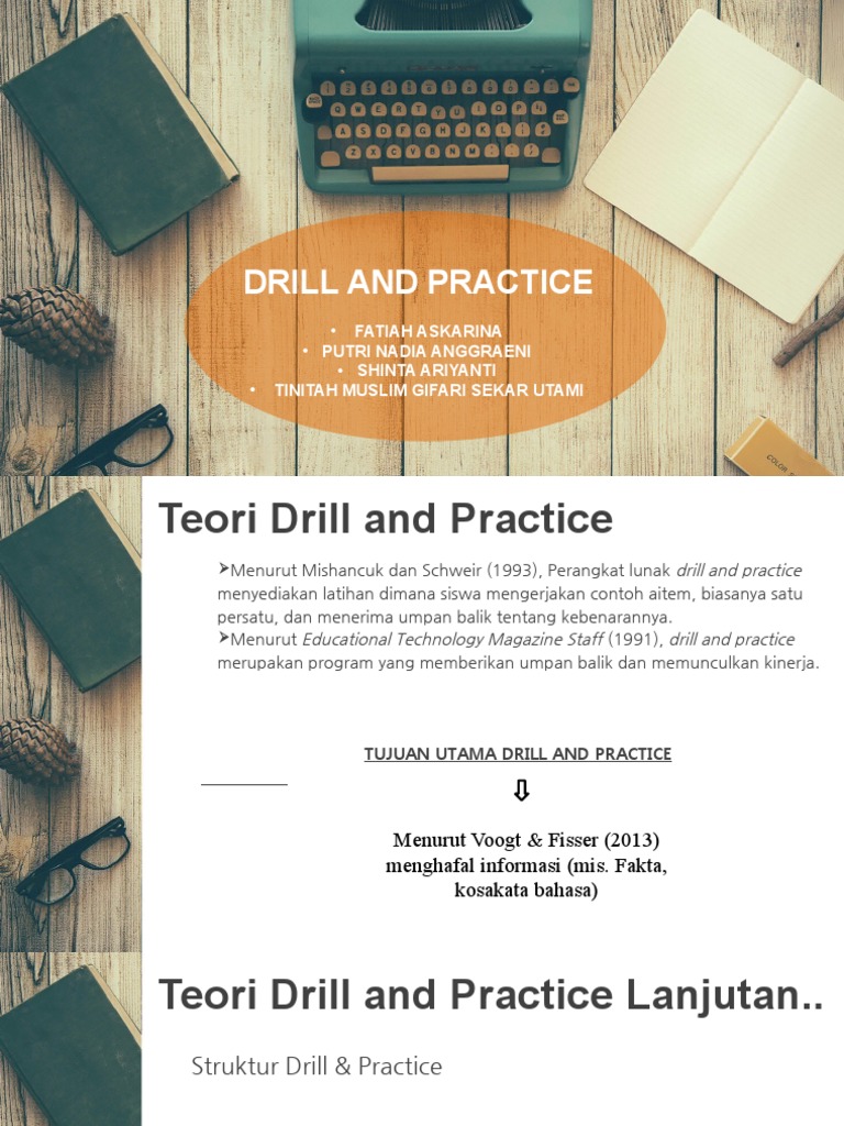 Pentingnya Drill and Practice dalam Pembelajaran | PDF