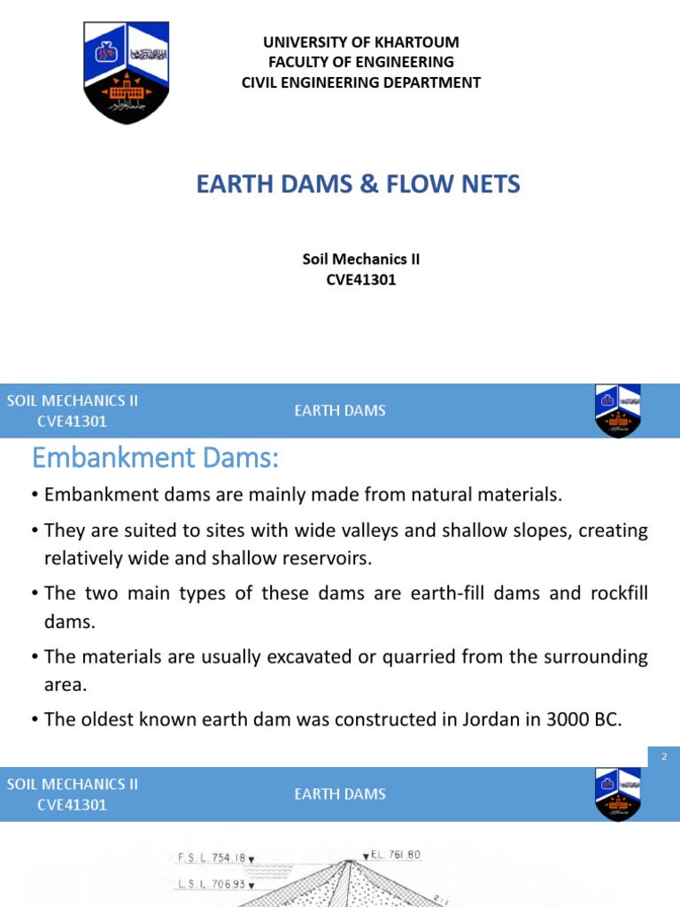 Flow Nets | PDF | Soil Mechanics | Dam