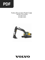 Code Error Exca Volvo | PDF | Coolant | Fuel Injection