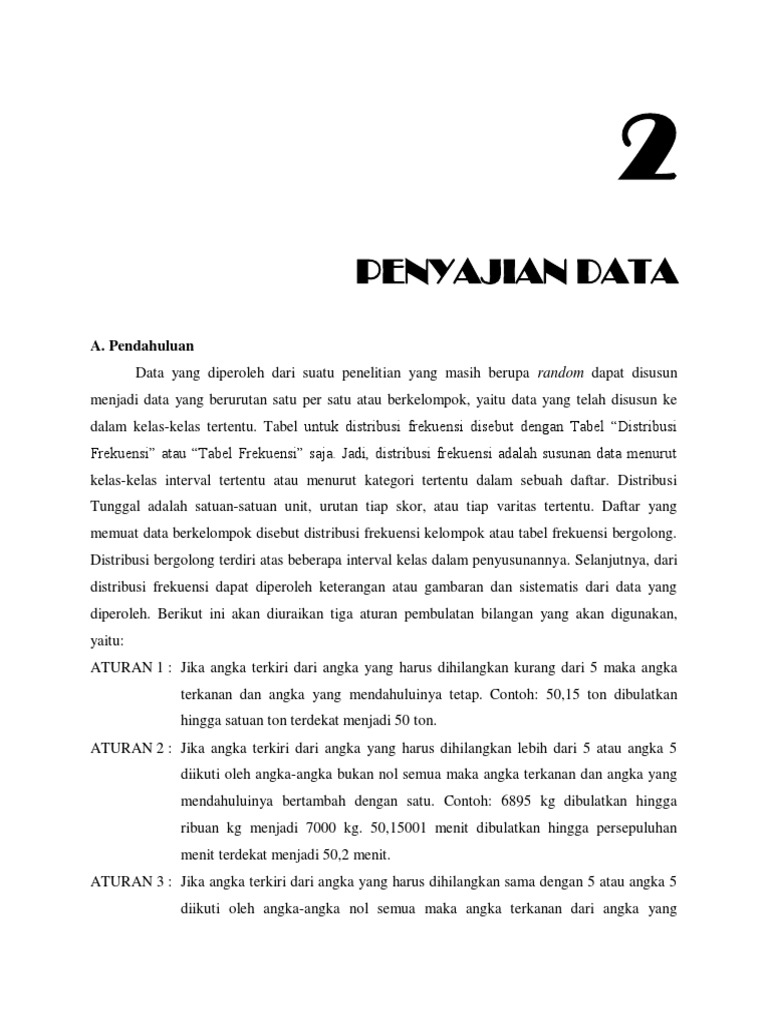 Statistika Pendidikan 2 | PDF