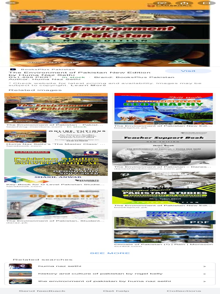 Environment of Pakistan Book - Google Search | PDF