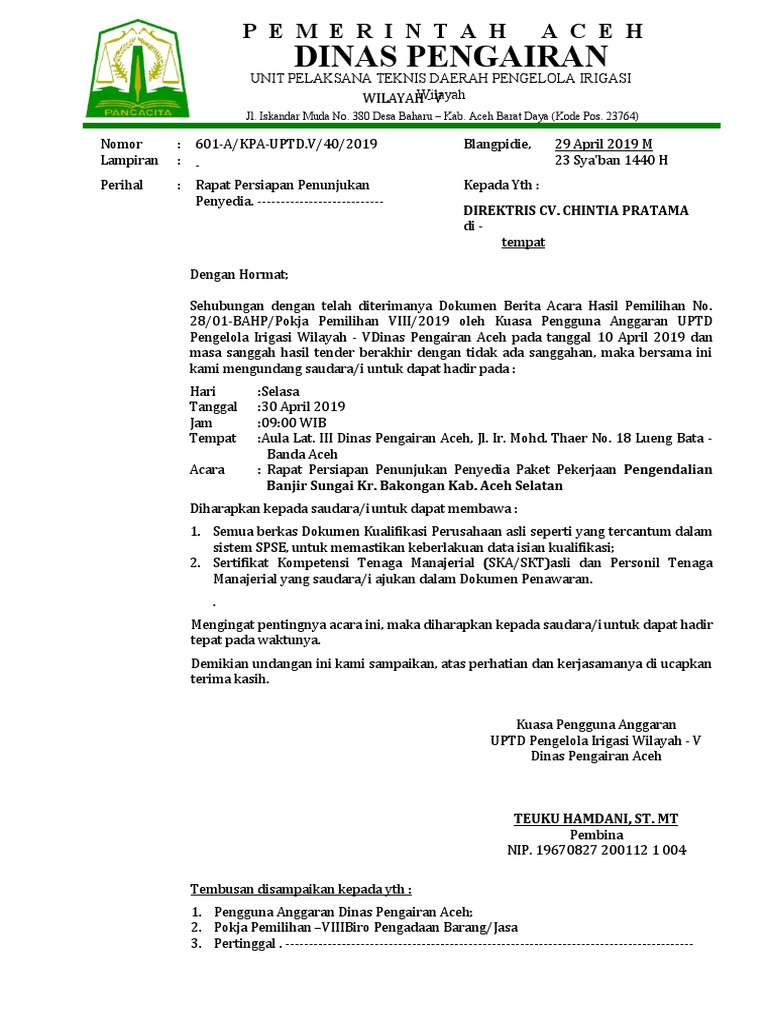 Pre Award Meeting (Update) | PDF