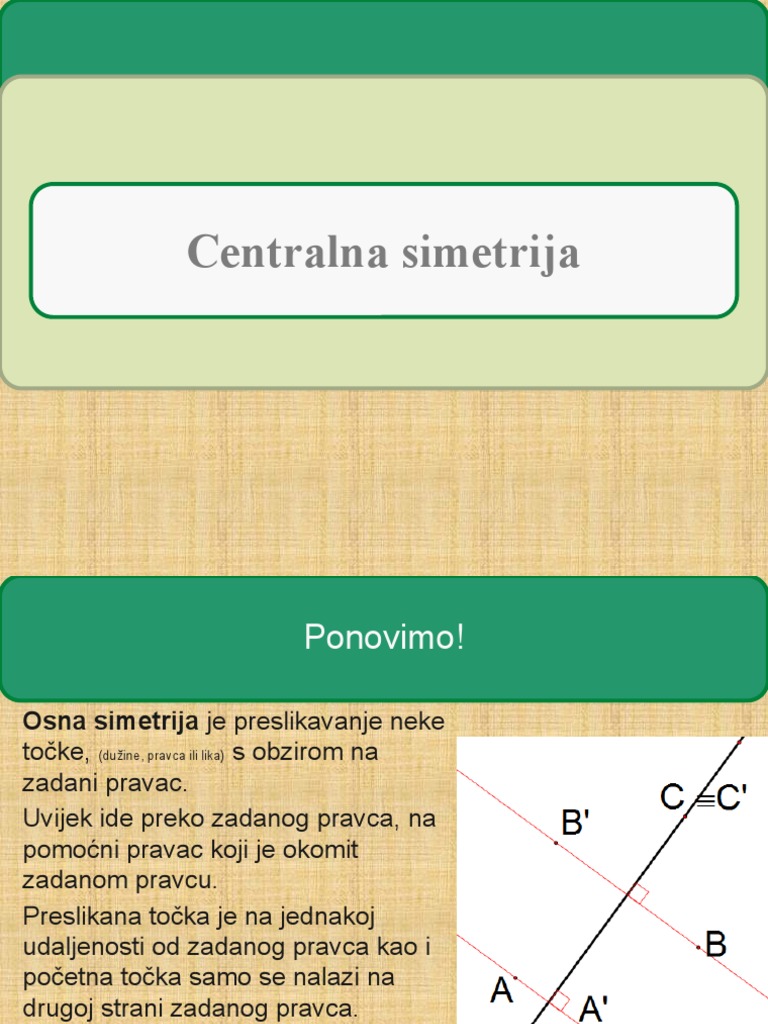 3 - 5 - Centralna Simetrija | PDF