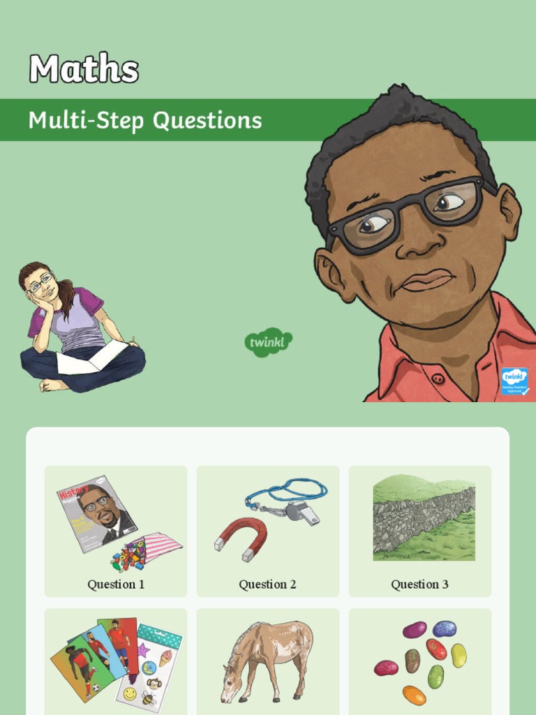 Multi Step Questions - PowerPoint | PDF | Nature | Teaching Mathematics