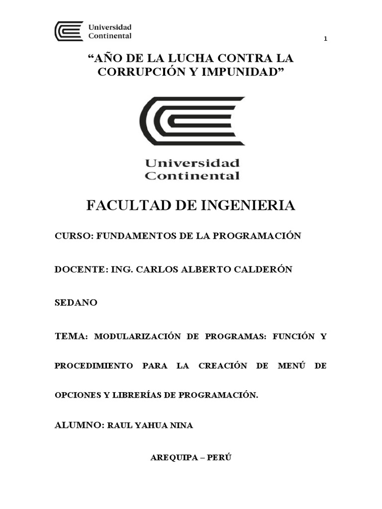 02 PA TAREA 03 Fundamentos de Programacion | PDF | Ciencias de la Computación | Software