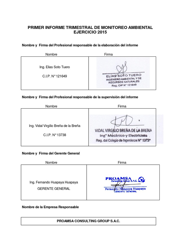 Hoja de Firma | PDF