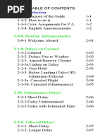 Pilot/Captain Announcements: Speech To Passengers | PDF | Air Traffic ...
