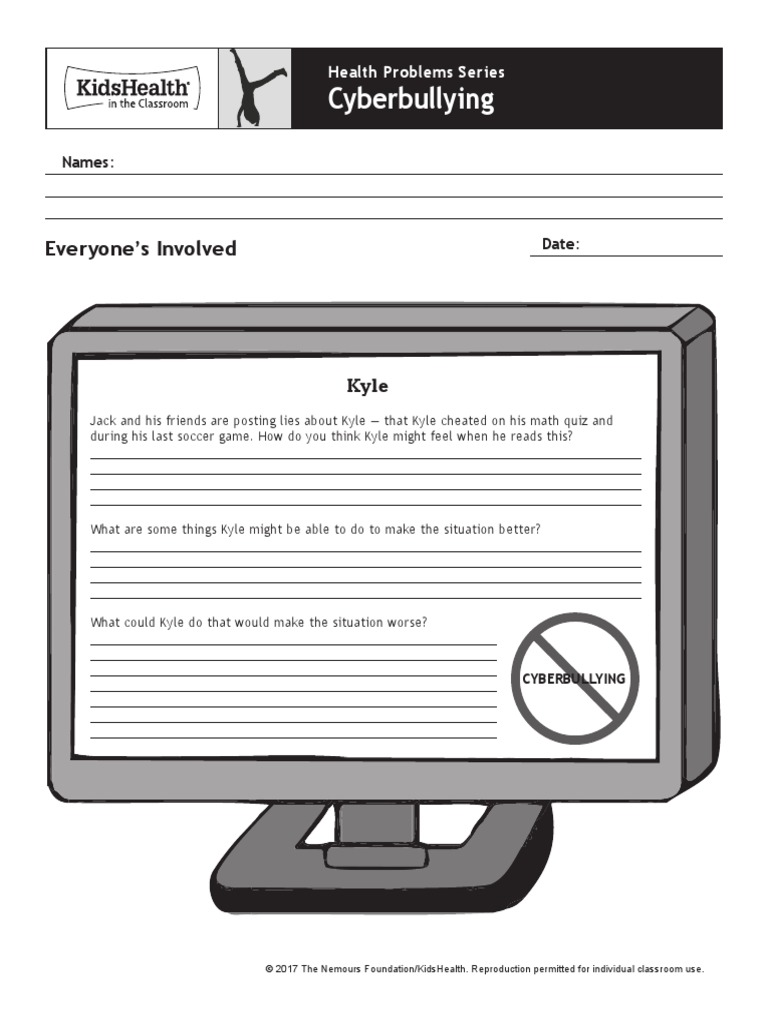 Cyberbullying Activity | PDF | Sports & Recreation | Games & Activities
