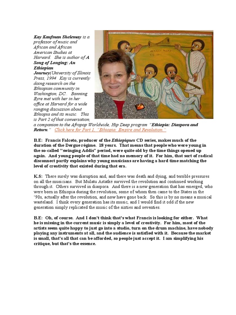 A Song of Longing - Kay Kaufman Shelemay | PDF | Performing Arts ...