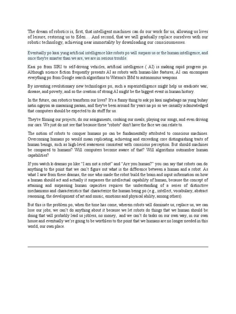 STS Recit | PDF | Artificial Intelligence | Intelligence (AI) & Semantics