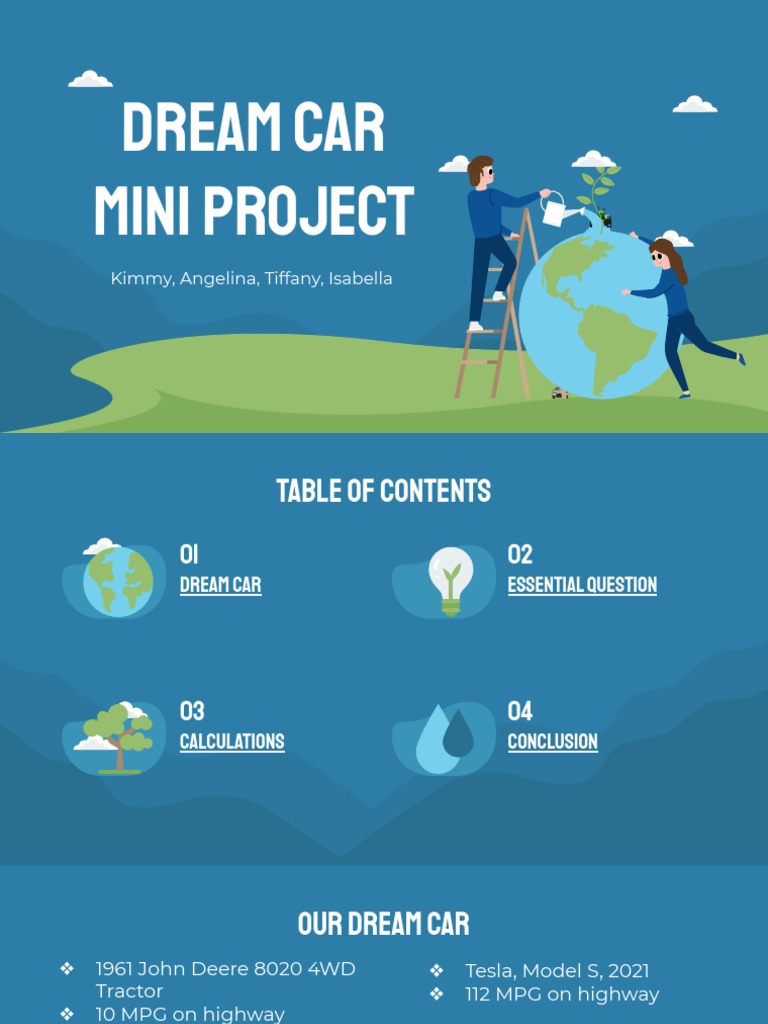 Dream Car Mini Project | PDF | Transport | Motor Vehicle