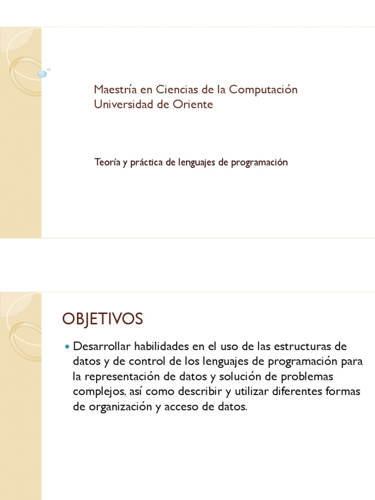 C00 Intro | Descargar gratis PDF | Programacion Funcional | Ortogonalidad