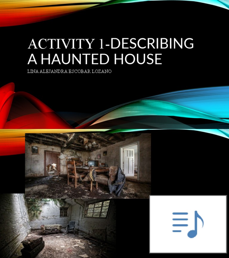 Describing a Haunted House Activity | PDF