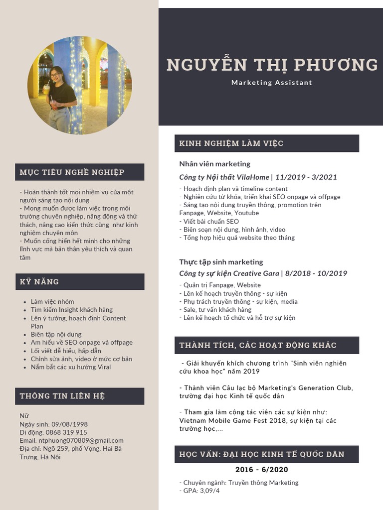 CV Phuong | PDF
