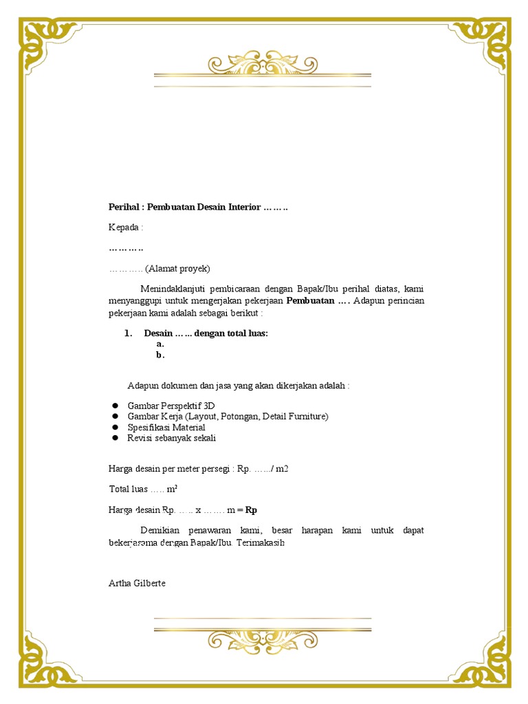 Surat Quotation 2 | PDF