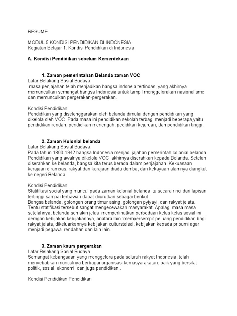 RESUME Modul 5 KB 1 REVISI | PDF
