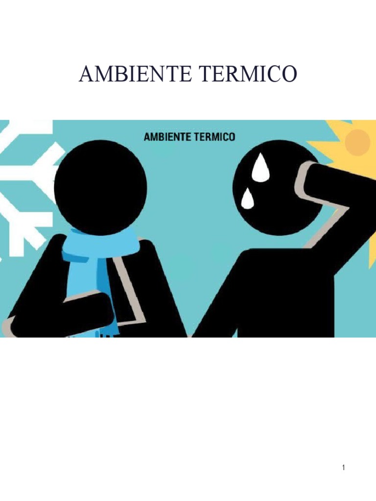 Ambiente Termico | PDF | Temperatura | Calor