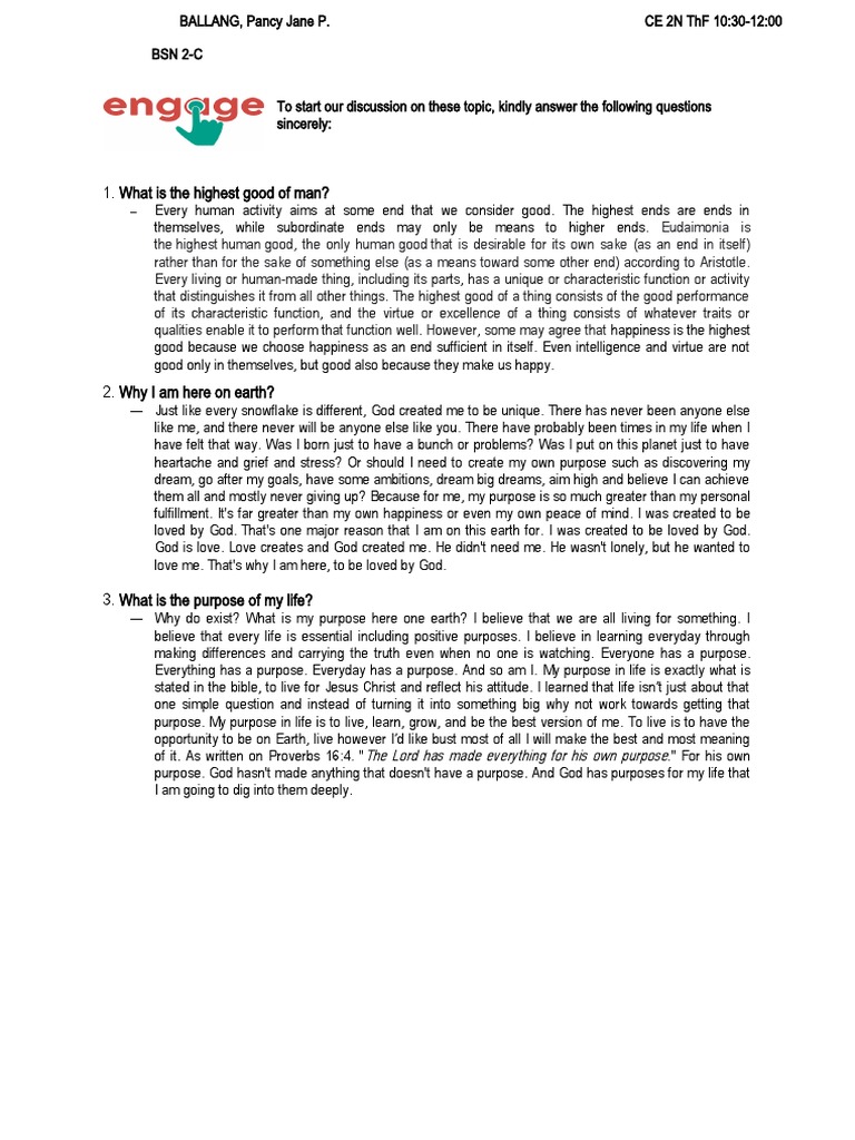 Module 2 Topic 5 | Download Free PDF | Human Nature | Philosophical ...