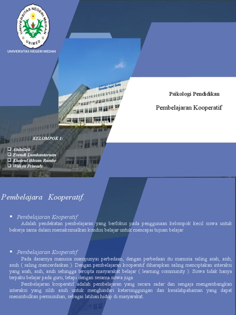 Pembelajaran Kooperatif | PDF | Karier & Perkembangan