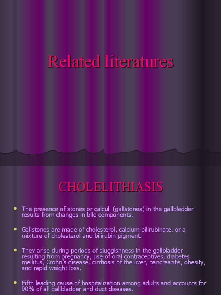 Cholelithiasis Overview and Management | PDF | Gallbladder | Bile