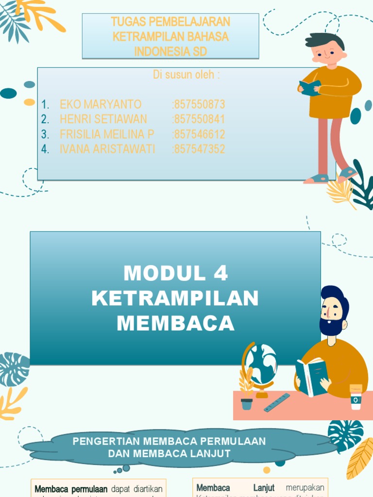 B.indo Kel. 4 Keterampilan Membaca | PDF