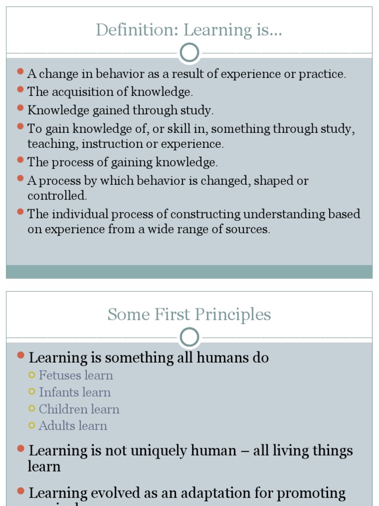 Introduction To Learning Theories | PDF | Idea | Rationalism